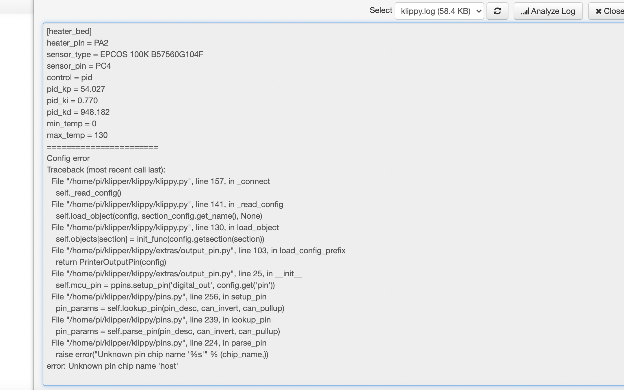 RPI gpio controll not working · Issue #4353 · Klipper3d/klipper · GitHub