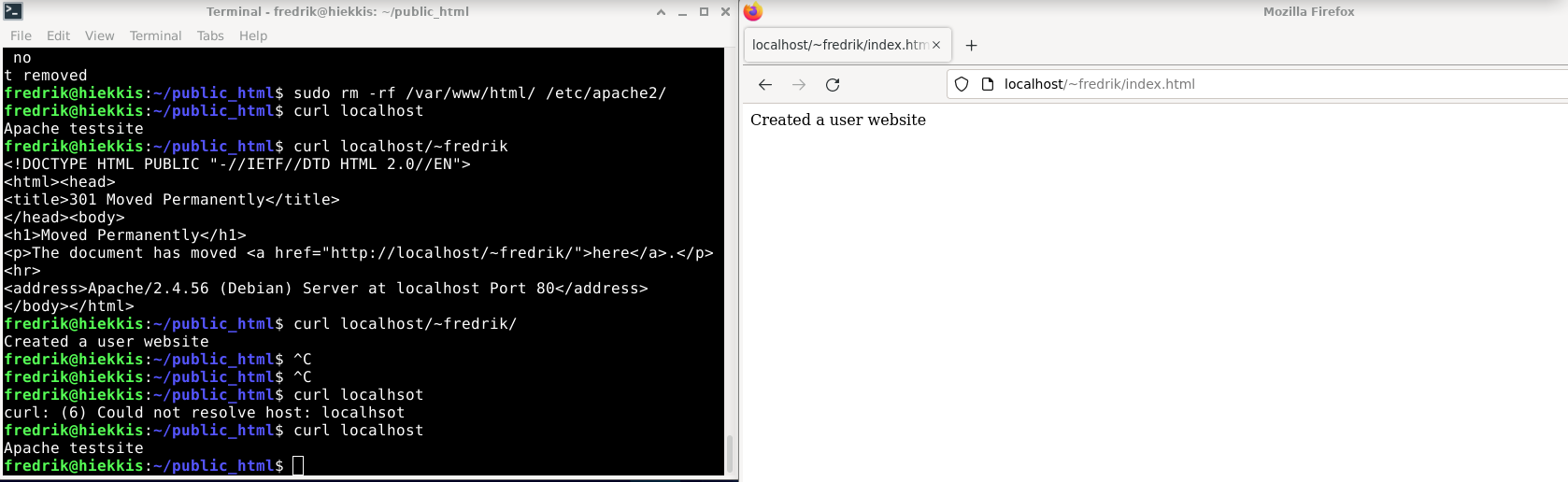 GitHub - FredrikAkerlund/Miniproject: Dev enviroment created with salt