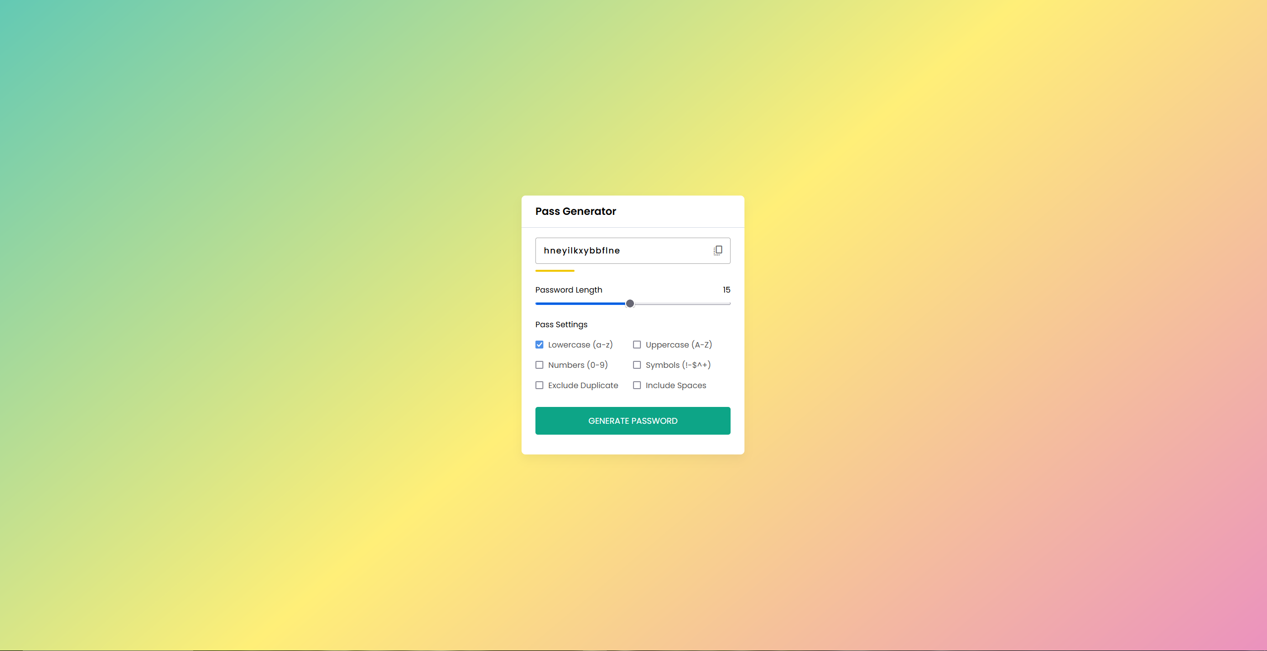 GitHub - Luiss1106/Passwort-Generator: A simple Passwort Generator with a nice Design