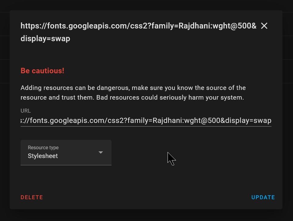 Where to add font? · Issue #3 · flejz/hass-cyberpunk-2077-theme · GitHub