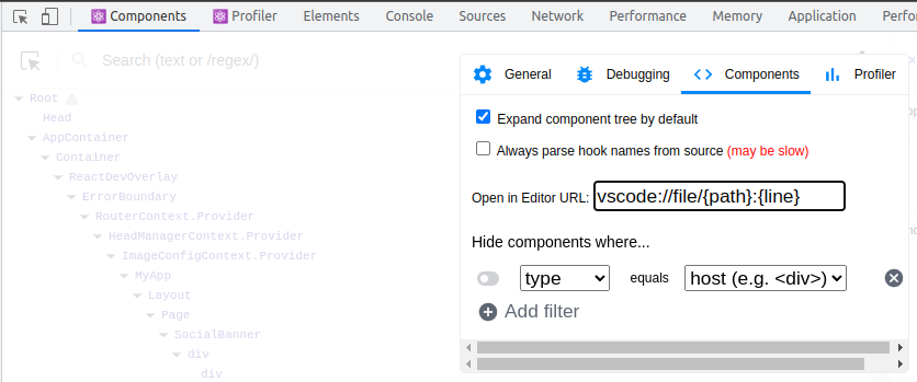 Select component in inspect element to be opened in IDE · Issue #25344 ...