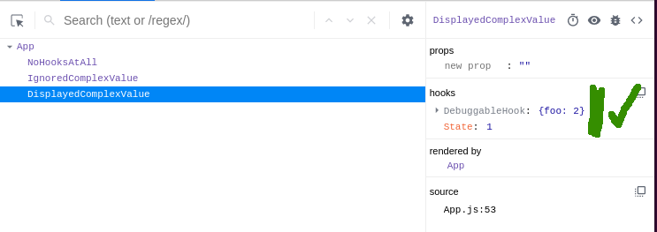 Bug(devtools): complex types ignored sometimes in useDebugValue · Issue #17955 · facebook/react ...