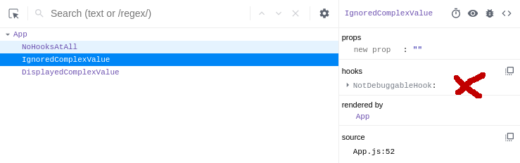Bug(devtools): complex types ignored sometimes in useDebugValue · Issue #17955 · facebook/react ...