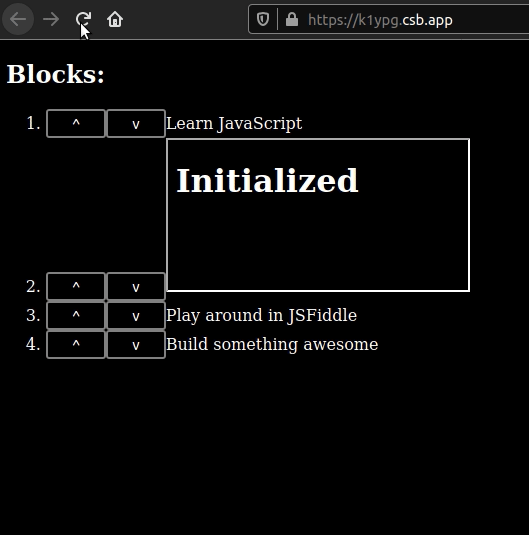 Bug: onLoad is not getting triggered after the reload triggered by moving the DOM Node · Issue ...
