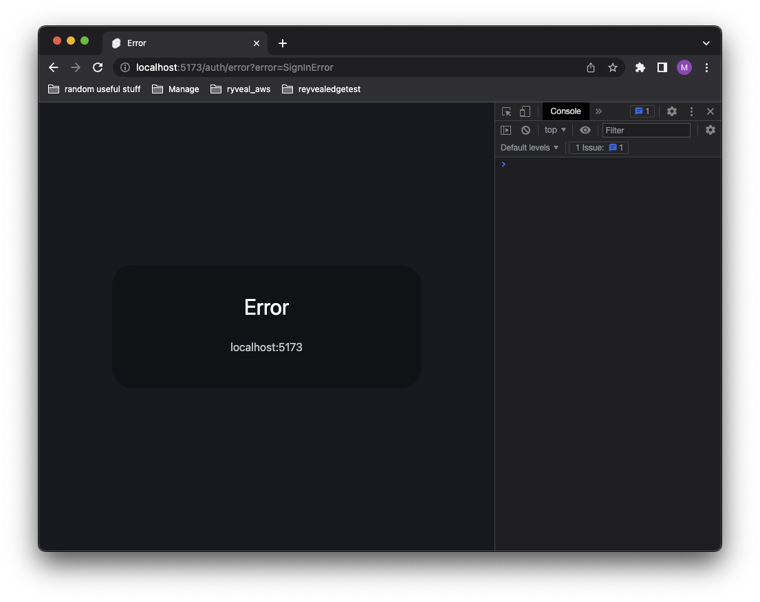 SvelteKitAuth: KeyCloak provider "SignInError"? · nextauthjs next-auth · Discussion #6771 · GitHub