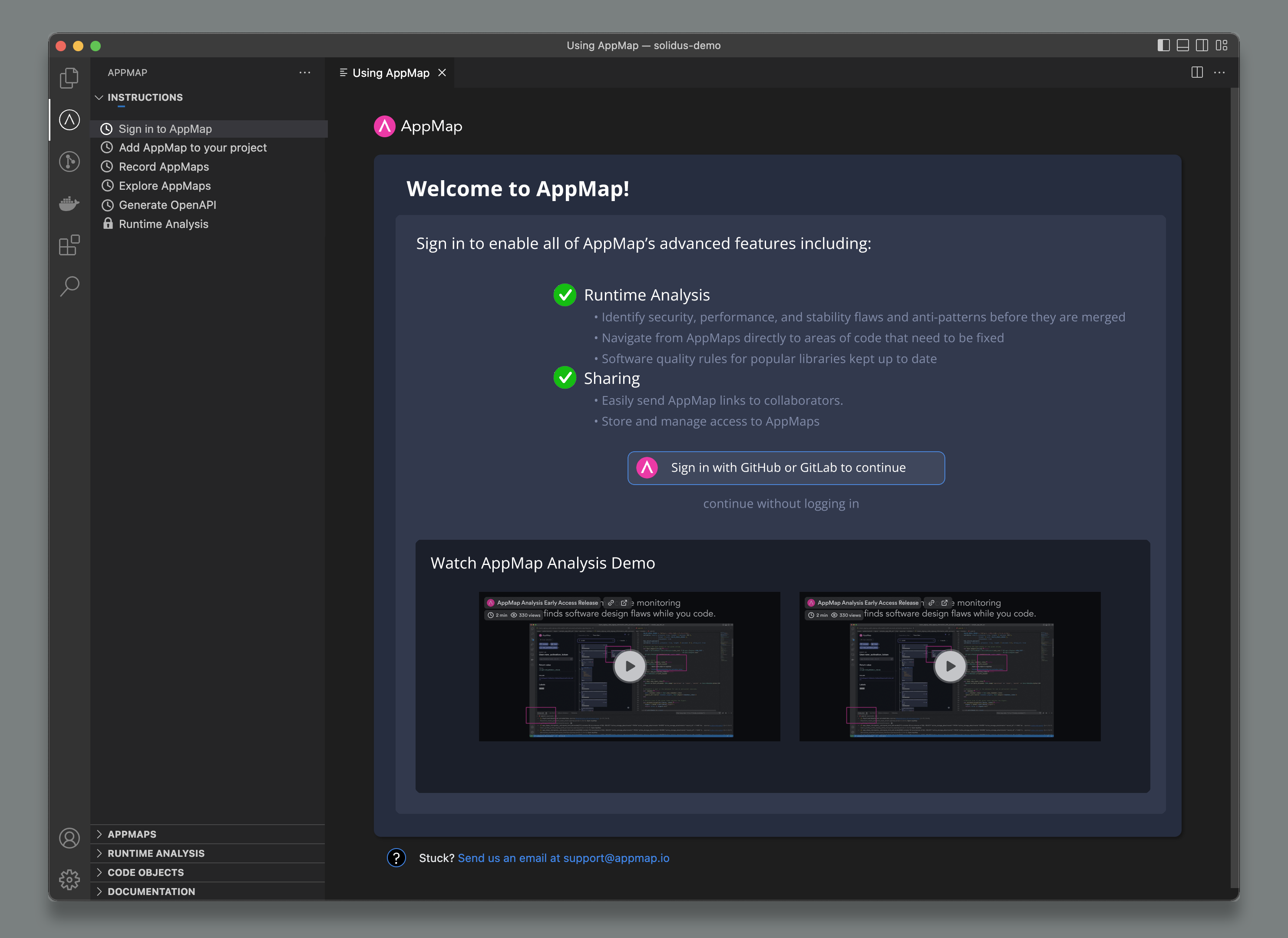 Vs Code Users Are Prompted To Sign In After They Install The Extension · Issue 543 · Getappmap