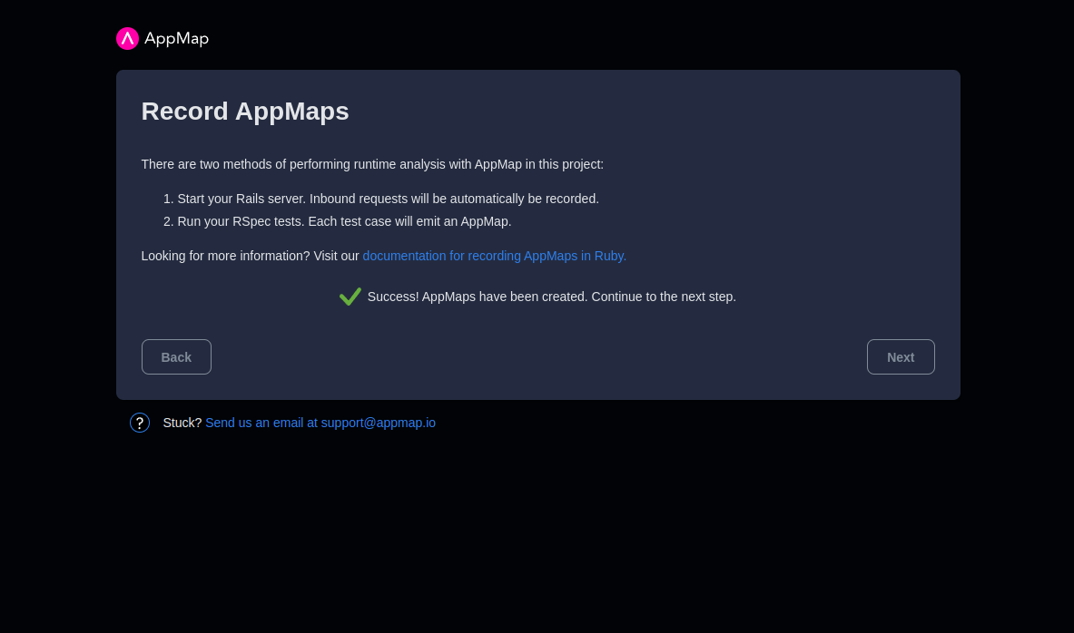 Visual bug: success messages in the onboarding flow are hard to follow · Issue #976 · getappmap ...