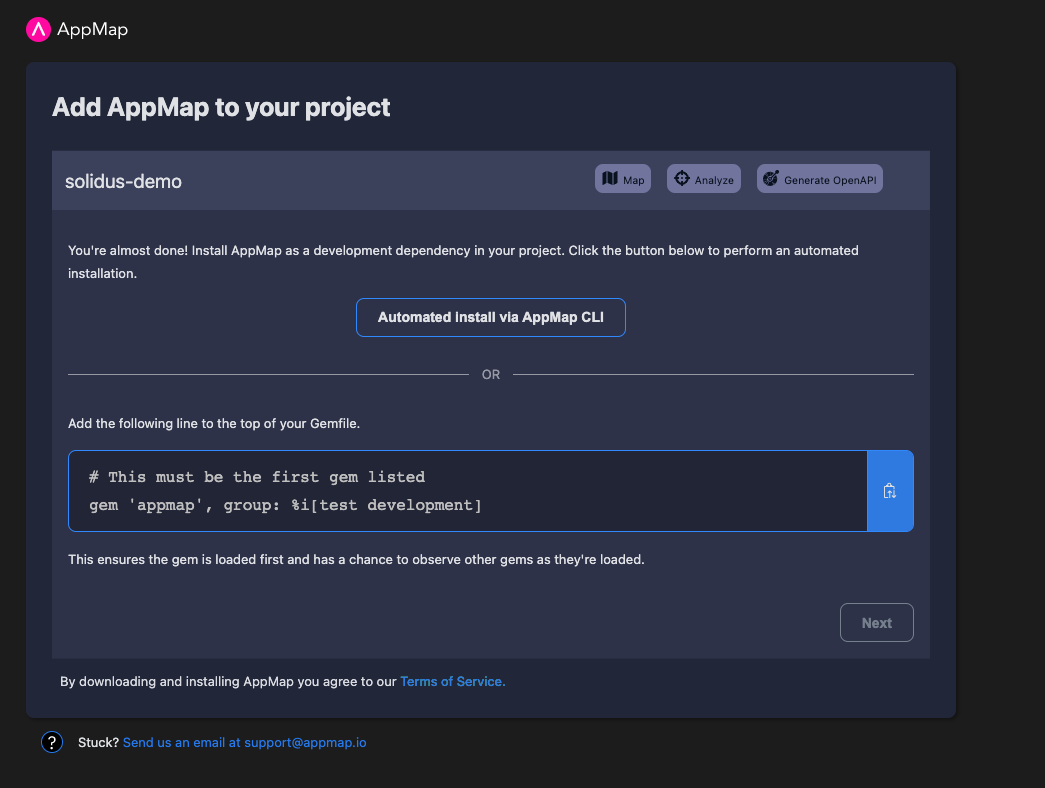 Add Terms To Onboarding · Issue 584 · Getappmap Vscode Appland · Github