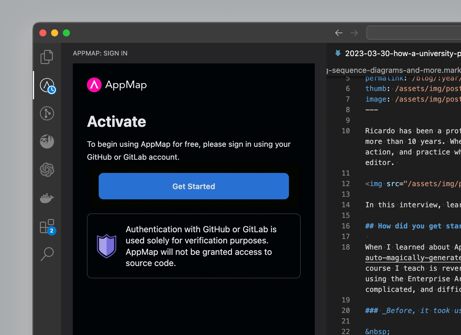 VS Code sign-in button is blue · Issue #661 · getappmap/vscode-appland ...