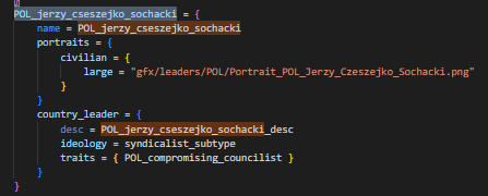 POL - Jerzy Cseszejko-Sochaki doesn't work · Issue #21709 · Kaiserreich/Kaiserreich-4-Bug ...