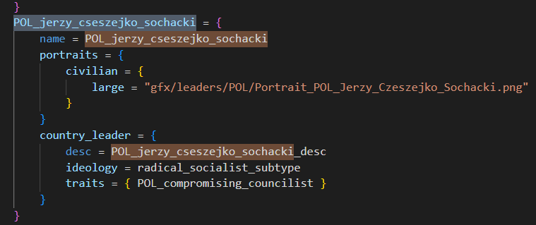 POL - Jerzy Cseszejko-Sochaki doesn't work · Issue #21709 · Kaiserreich/Kaiserreich-4-Bug ...