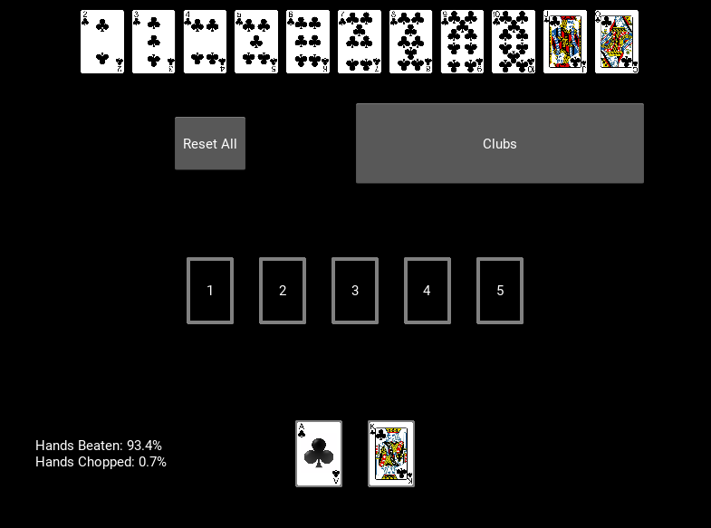 GitHub - adammotts/Equity: Calculator for Texas Hold 'Em Poker