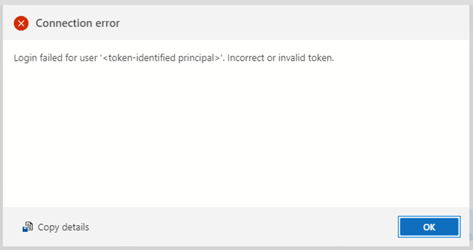 Unable to Connect · Issue #21612 · microsoft/azuredatastudio · GitHub