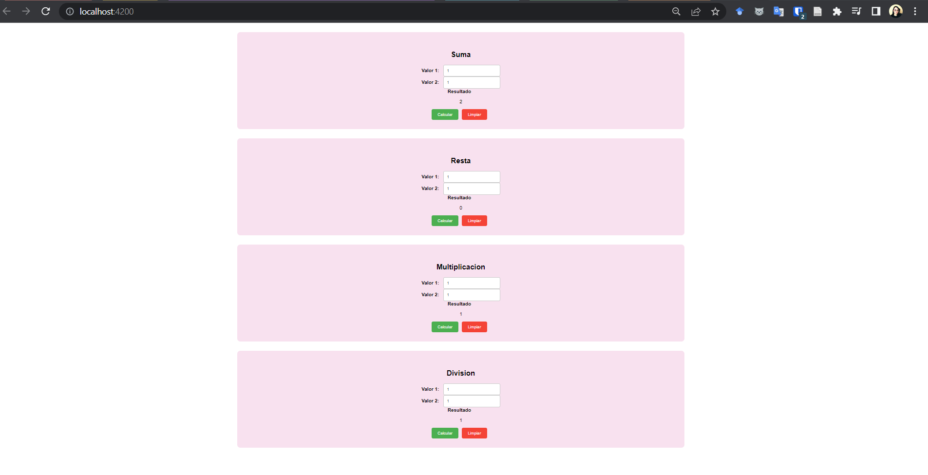 GitHub - LauraDGonzalez/CalculadoraBasicaAngular