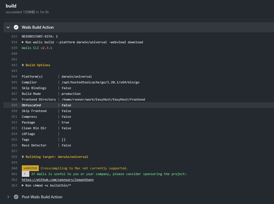 Crosscompiling To Mac Not Currently Supported · Issue 2462 · Wailsapp Wails · Github