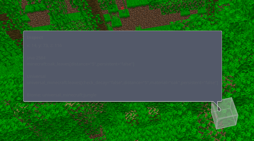 Inspect block+ · Issue #112 · Amulet-Team/Amulet-Map-Editor · GitHub