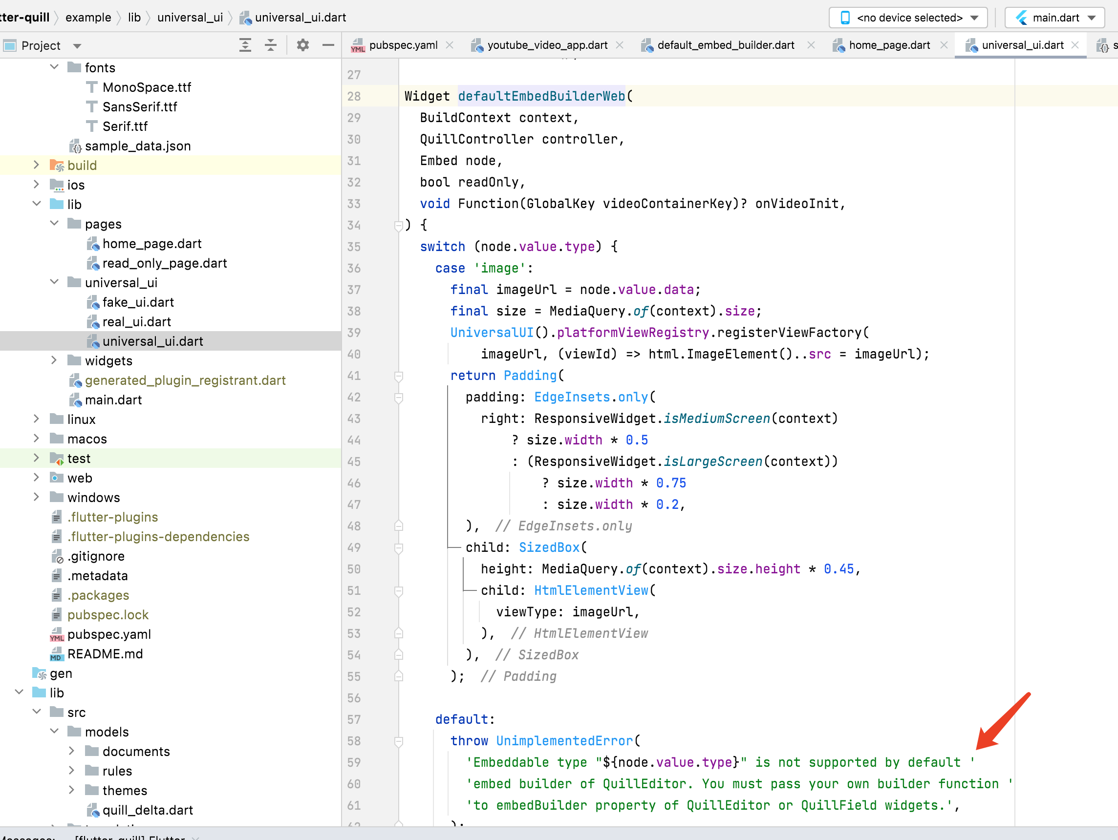 [Web] Playing Videos as Embed Doesn't Work · Issue #887 · singerdmx/flutter-quill · GitHub
