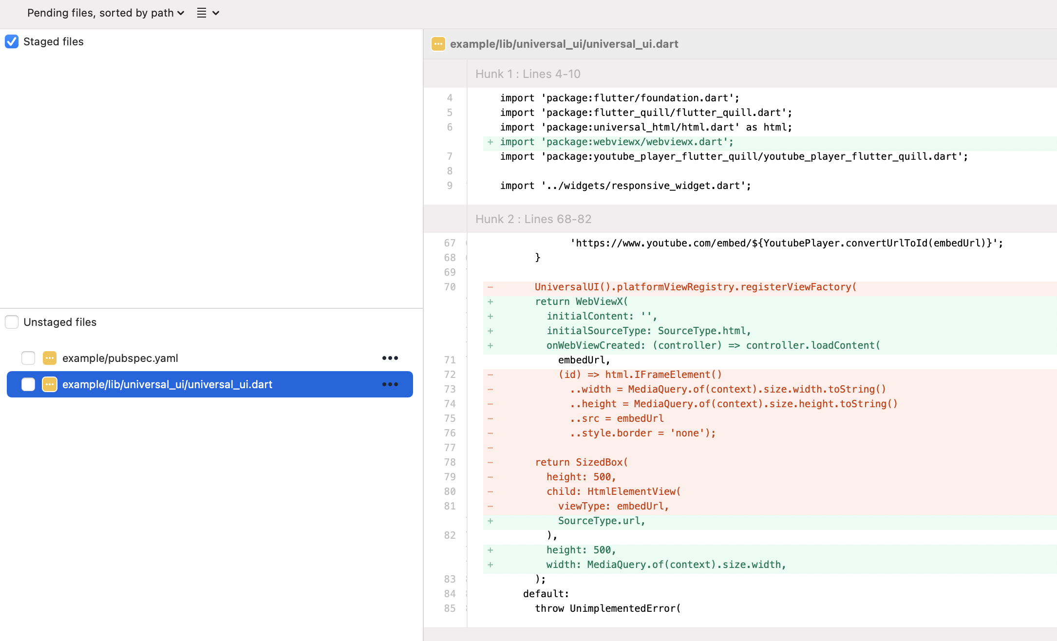 [Web] Playing Videos as Embed Doesn't Work · Issue #887 · singerdmx/flutter-quill · GitHub