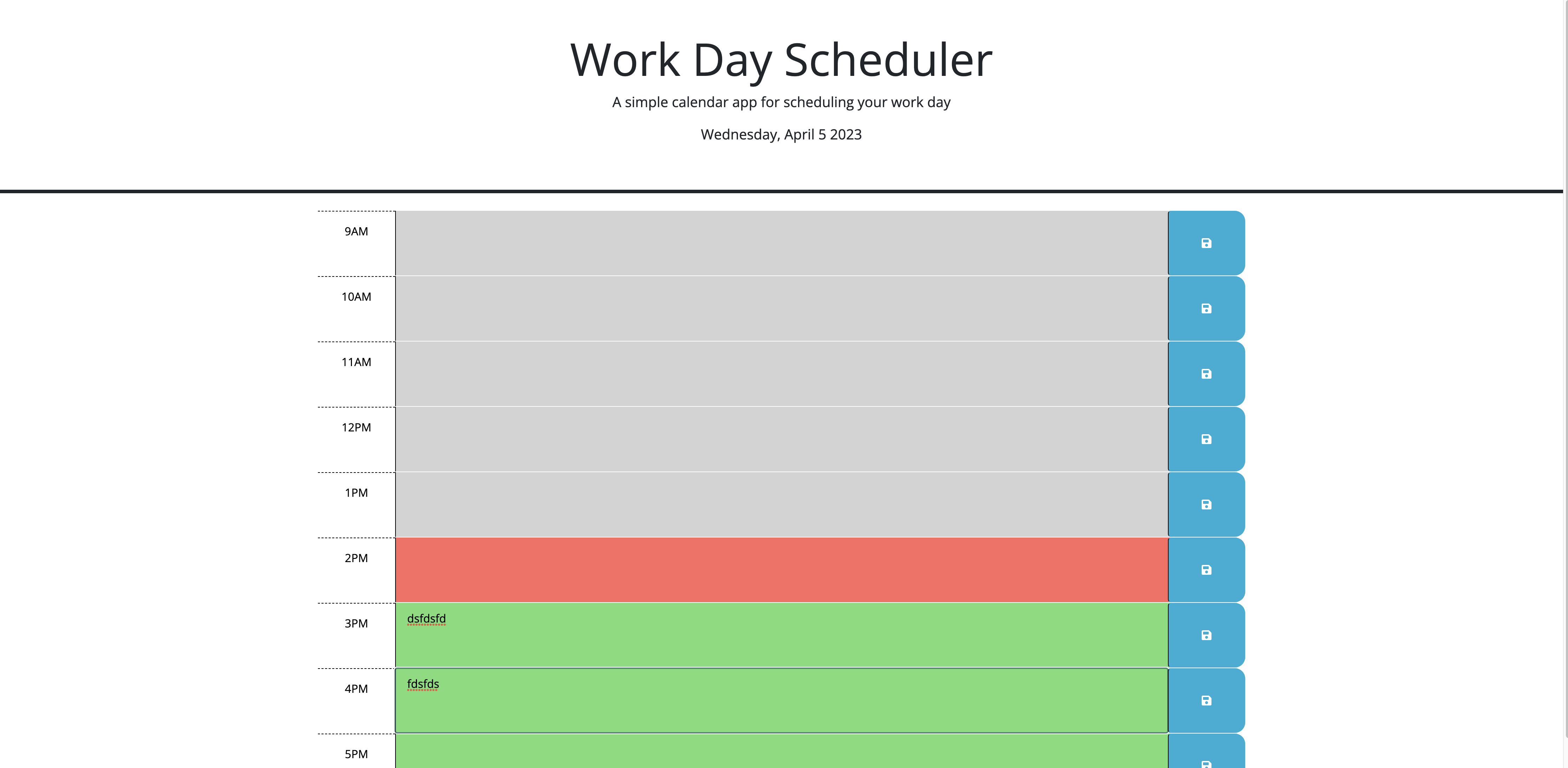 GitHub - Tenshi541/WorkDayScheduler