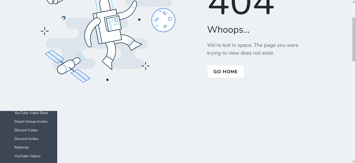 404 error page has scrollbar · Issue #1375 · laravel/nova-issues · GitHub