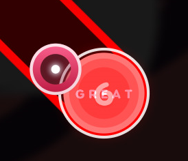 Slider's follow area didn't appear despite hitting the slider head ...