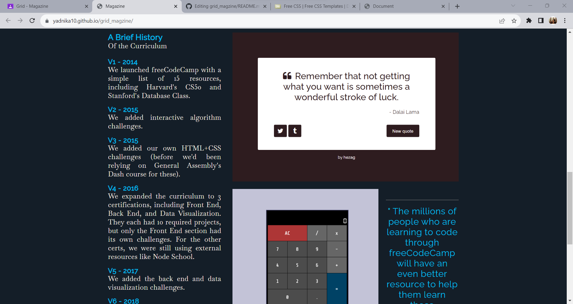GitHub - yadnika10/grid_magzine