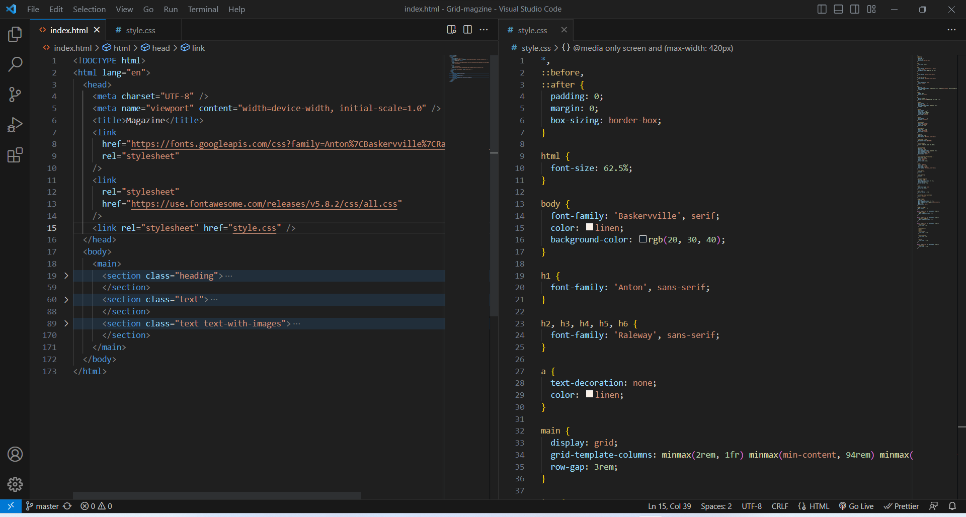 GitHub - yadnika10/grid_magzine