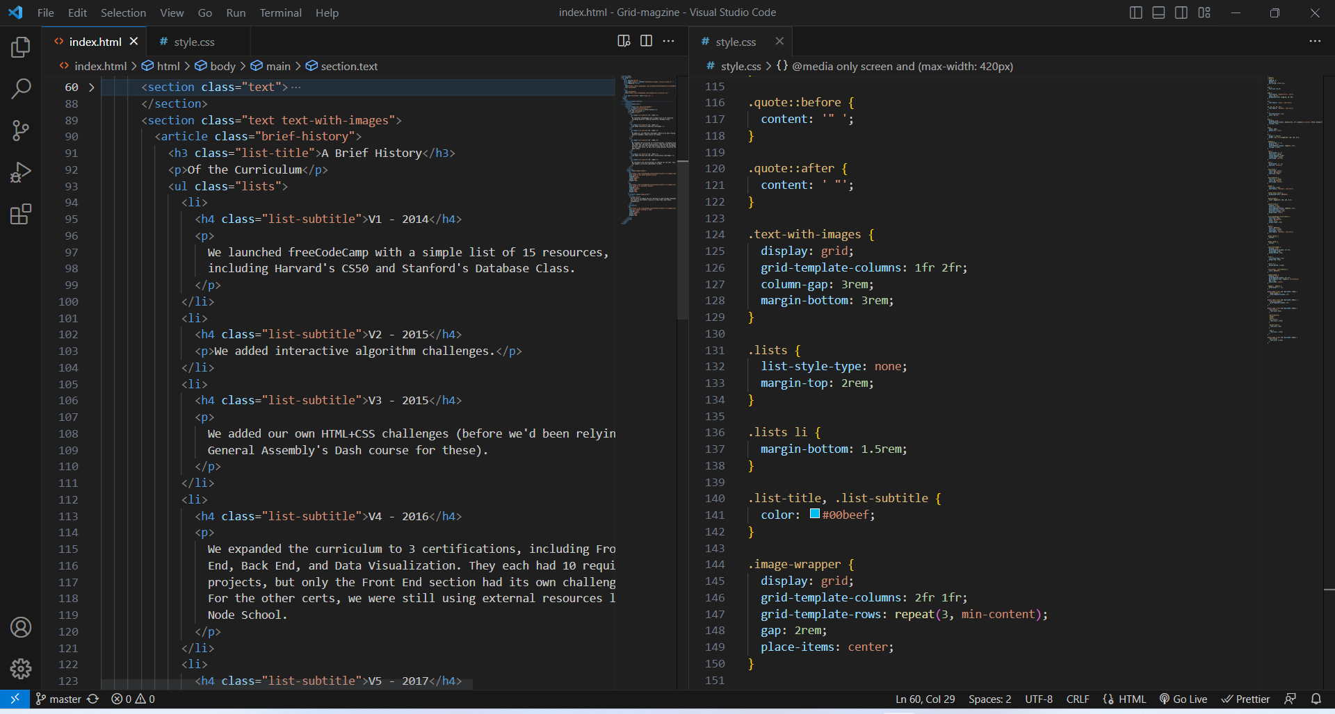 GitHub - yadnika10/grid_magzine