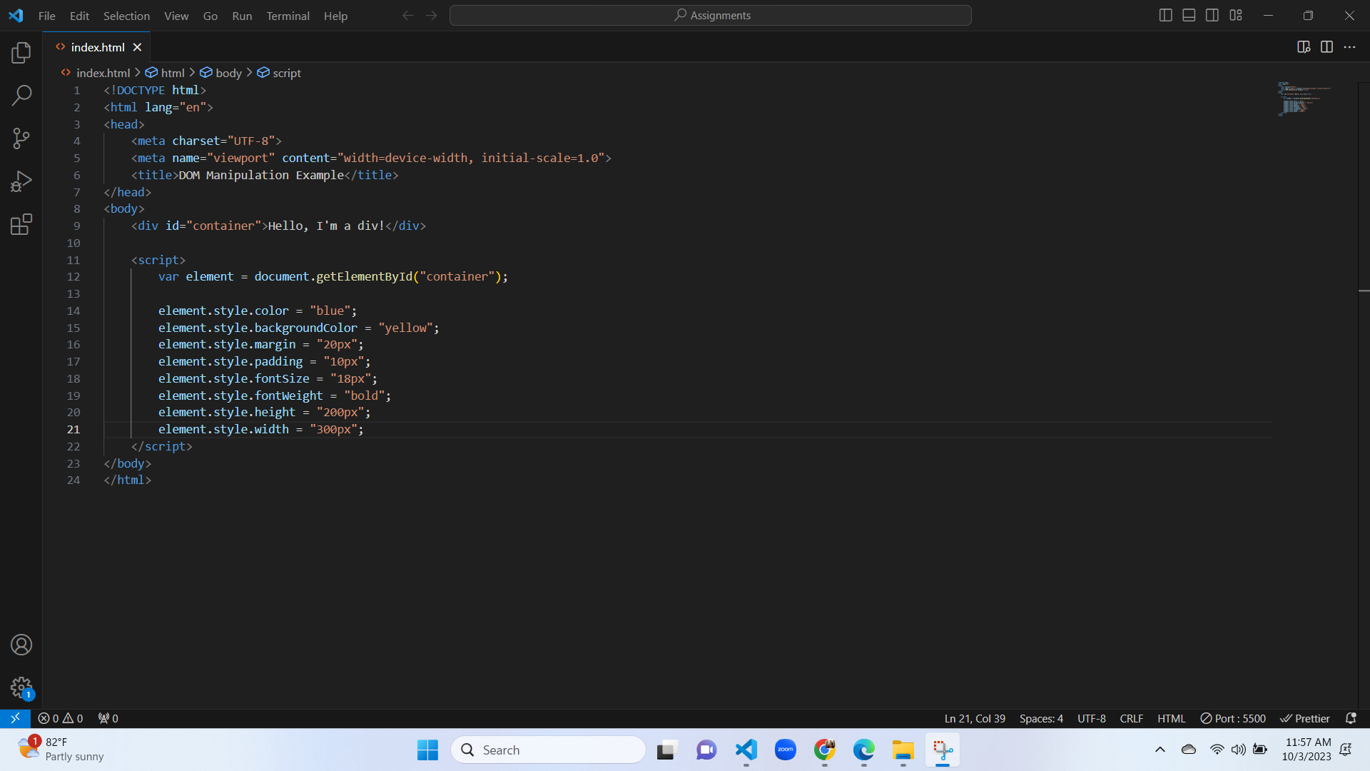 GitHub - yadnika10/Assi-DOM-1