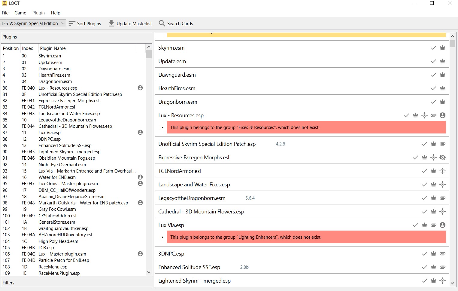 Updating LOOT deleted all the groups?? · Issue #1833 · loot/loot · GitHub