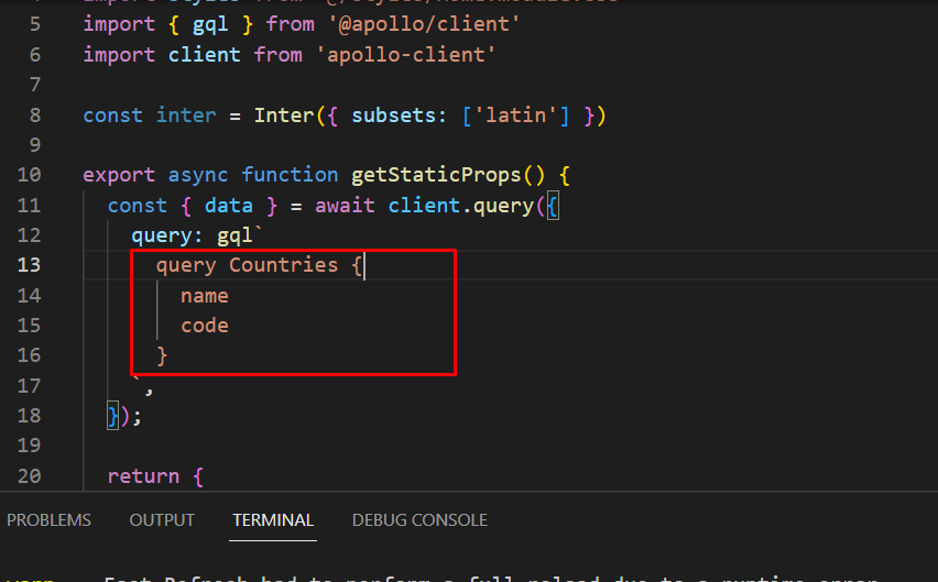 Apollo Error · Issue #1 · laplandlearner/next-with-apollo · GitHub