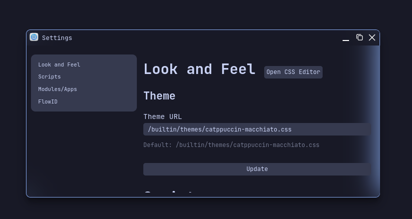 Cannot open the css editor. · Issue #142 · Flow-Works/FlowOS · GitHub