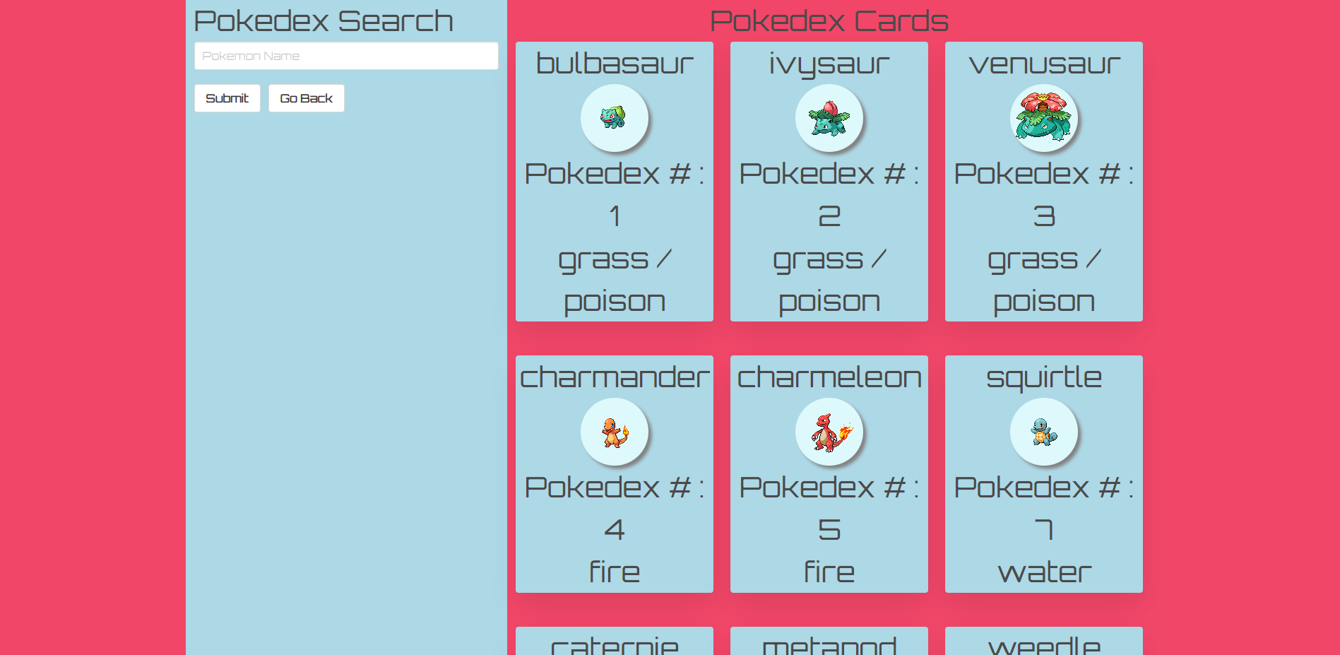 GitHub - Hteasdell44/pokedex-emulation