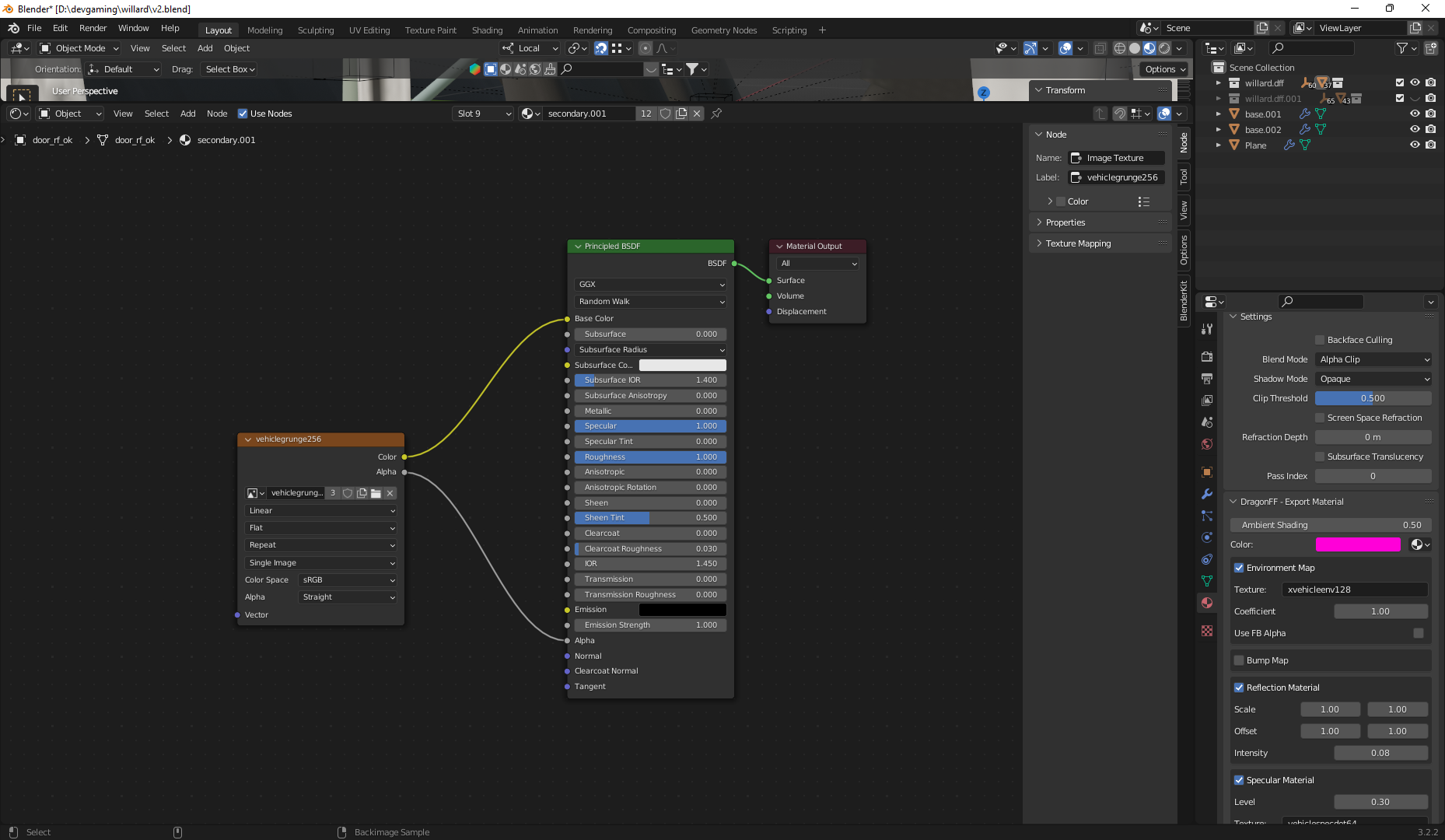 [Idea] Auto Alpha Connect for materials · Issue #164 · Parik27/DragonFF · GitHub
