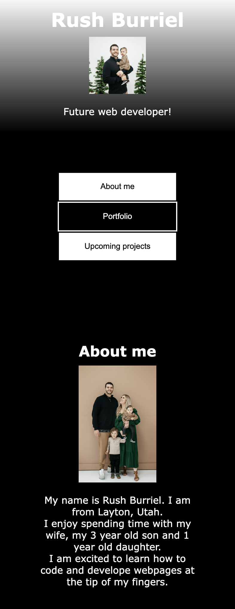 GitHub - burrielrush/RushBurrielPortfolio: This is the repository housing my homework week 2 ...