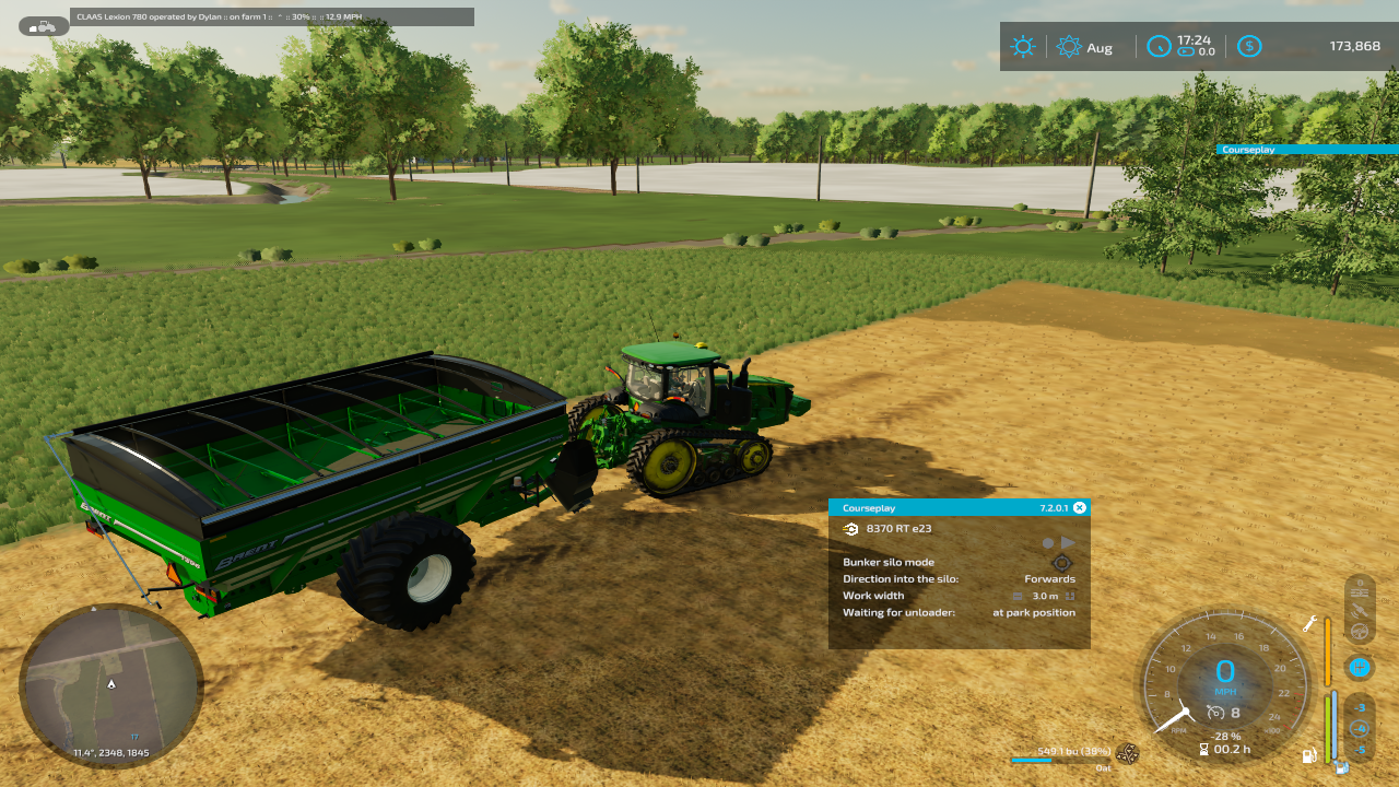 [BUG_SP] Combine Unload not working · Issue #2331 · Courseplay/Courseplay_FS22 · GitHub