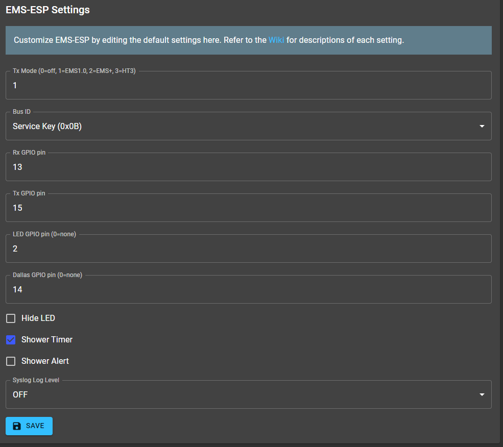 (v2) add GPIOs to WebUI as configurable options (LED, Rx, Tx, Dallas sensor) · Issue #466 ...