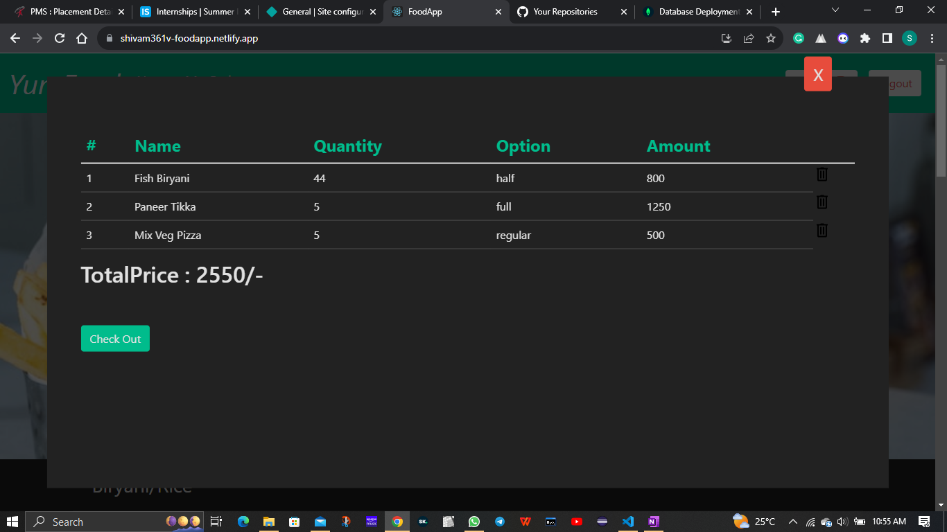 GitHub - shivam361v/food-app-frontend: This is a code repository for the corresponding Website ...