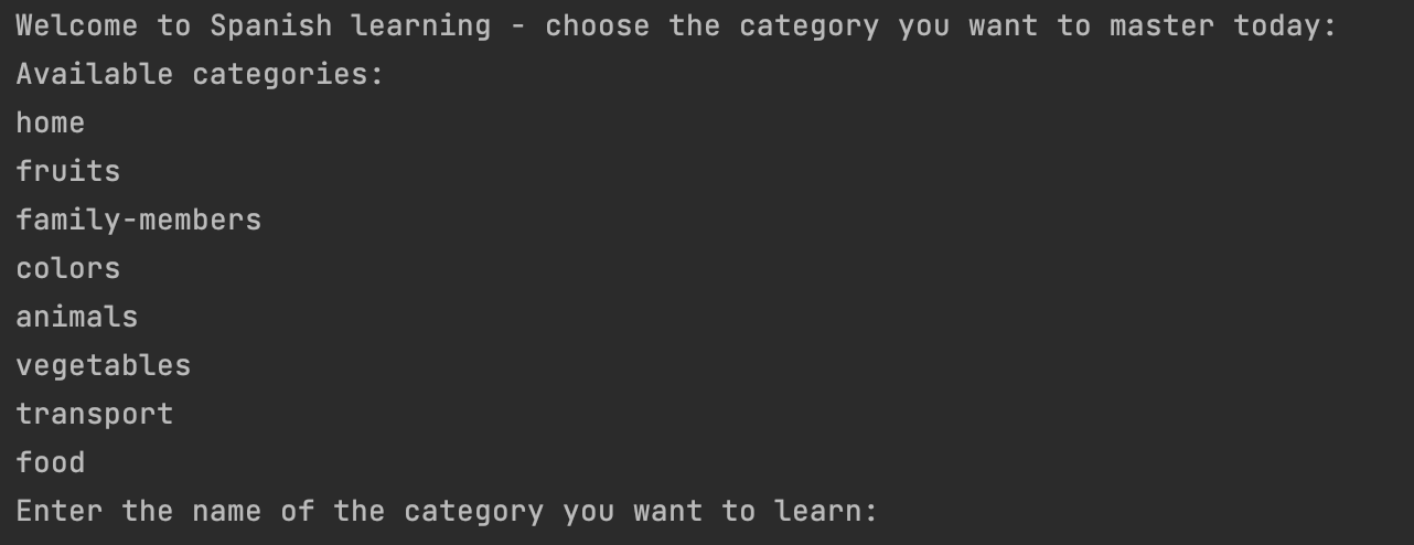 GitHub - milenamrugala/flashcards-console: my simple program that I have created in order to ...