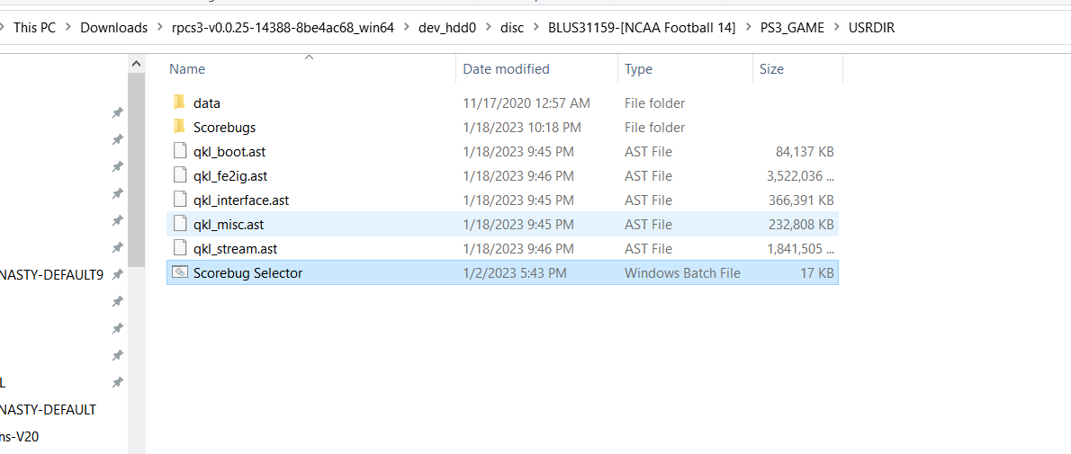 It is in my root directory? · Issue #4 · dylanhale/ScorebugMods · GitHub
