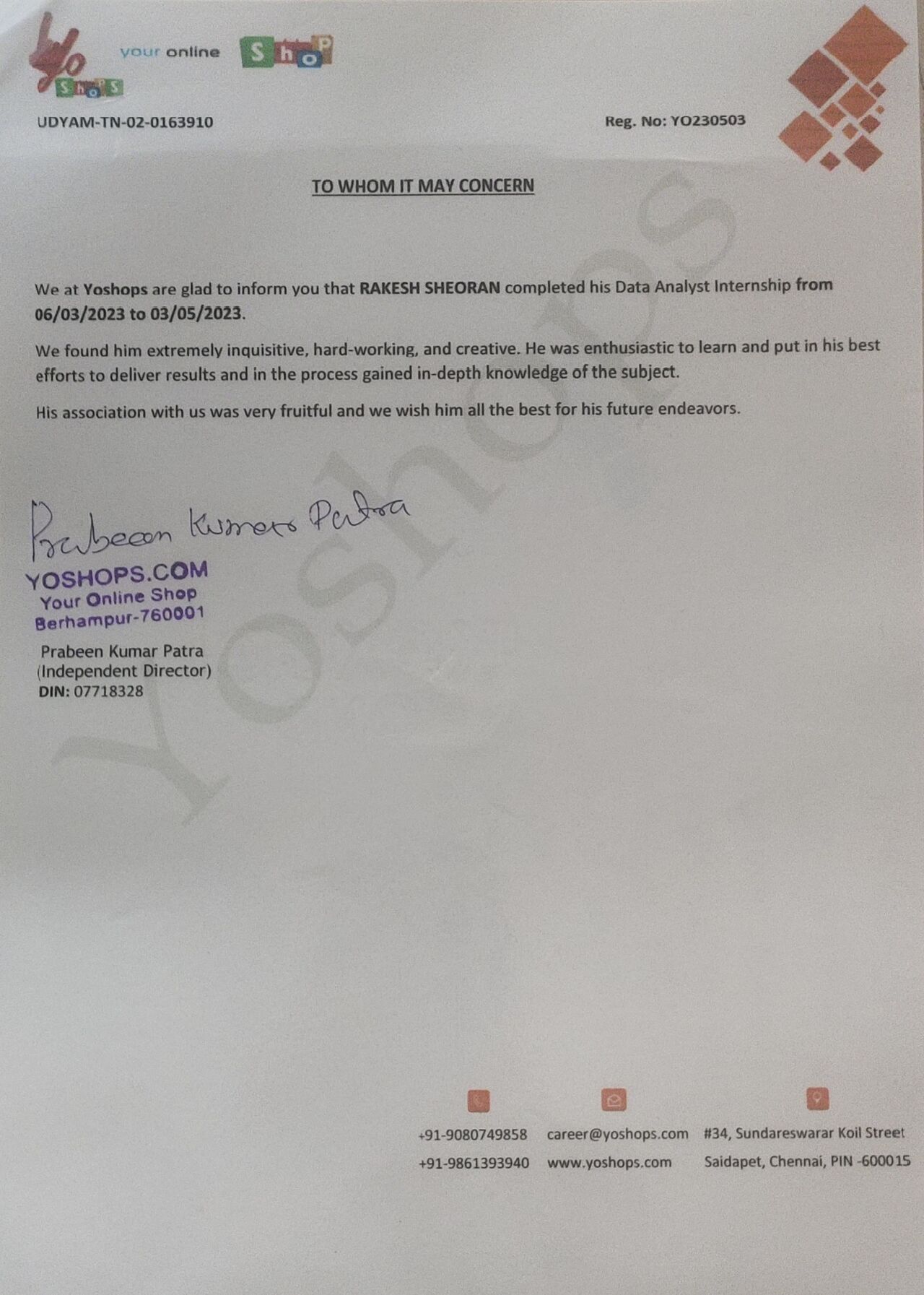 GitHub - She-o-ran/Yoshops.com-Internship: This Repository consist of ...