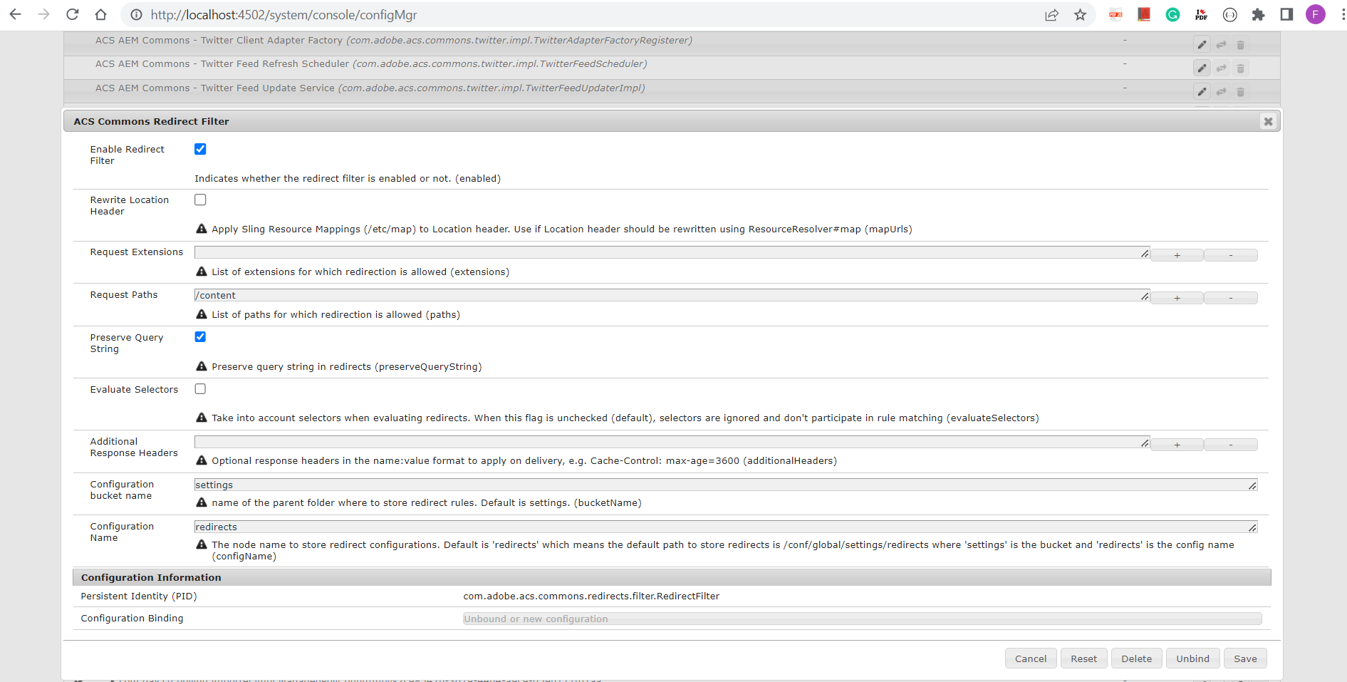 Redirect Manager - Redirects are not working on AEM Cloud · Issue #3028 · Adobe-Consulting ...