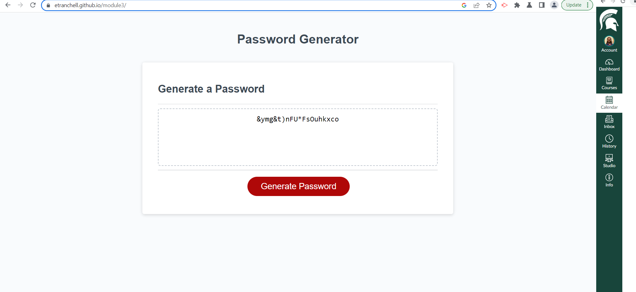 GitHub - etranchell/Password-Generator