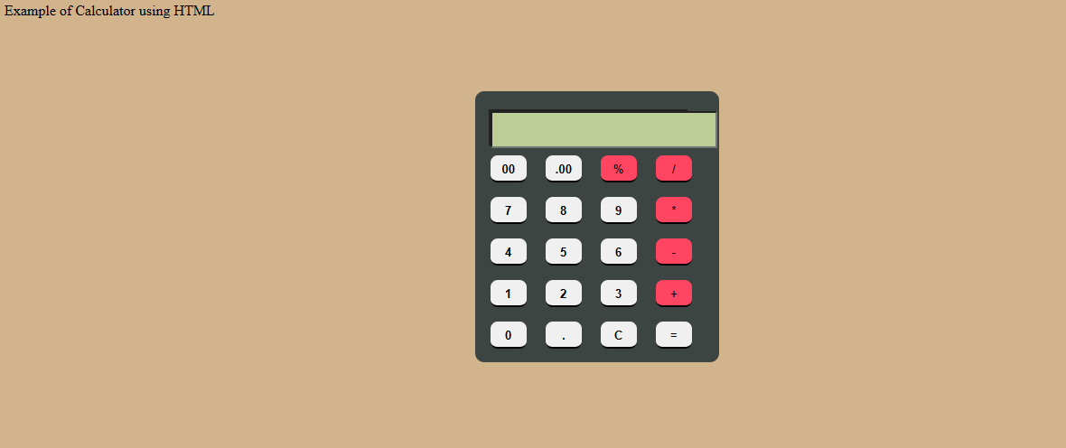 GitHub - Ravikiran7177/Calculator-using-HTML-CSS-and-JS
