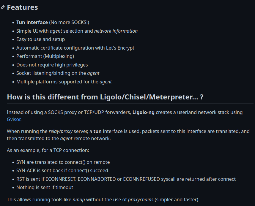 Easy pivoting with Ligolo-ng · Issue #4 · ThePorgs/Exegol-resources · GitHub