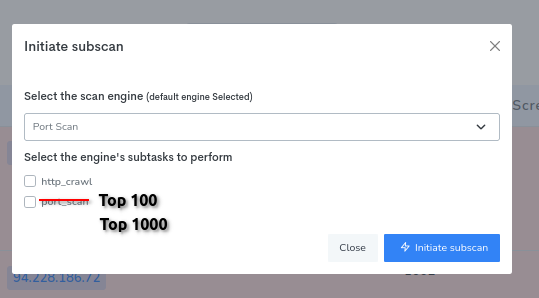 feat: Enhance subscan scan engine · Issue #1068 · yogeshojha/rengine · GitHub