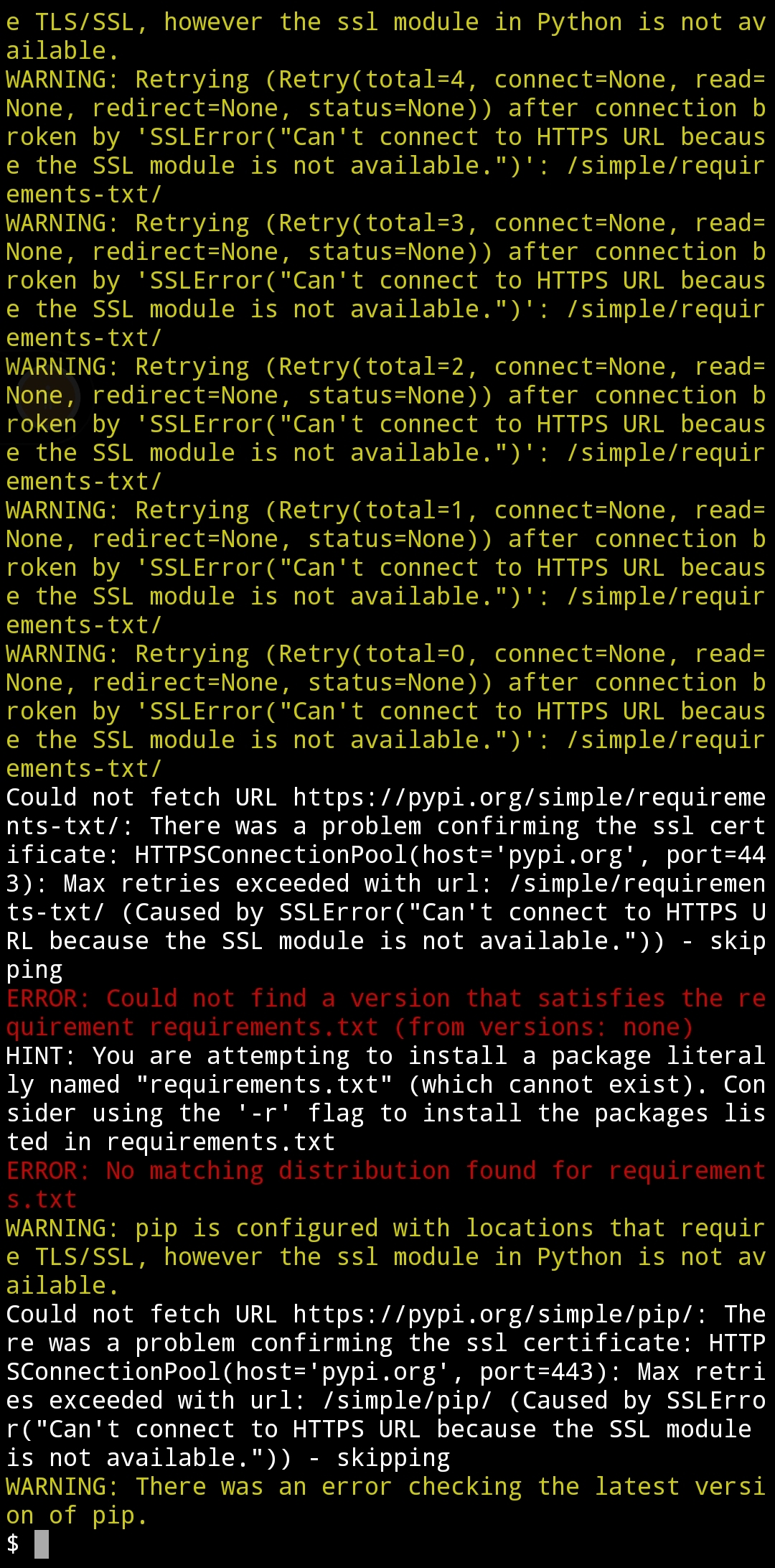 My pip install dont work · Issue #11738 · pypa/pip · GitHub