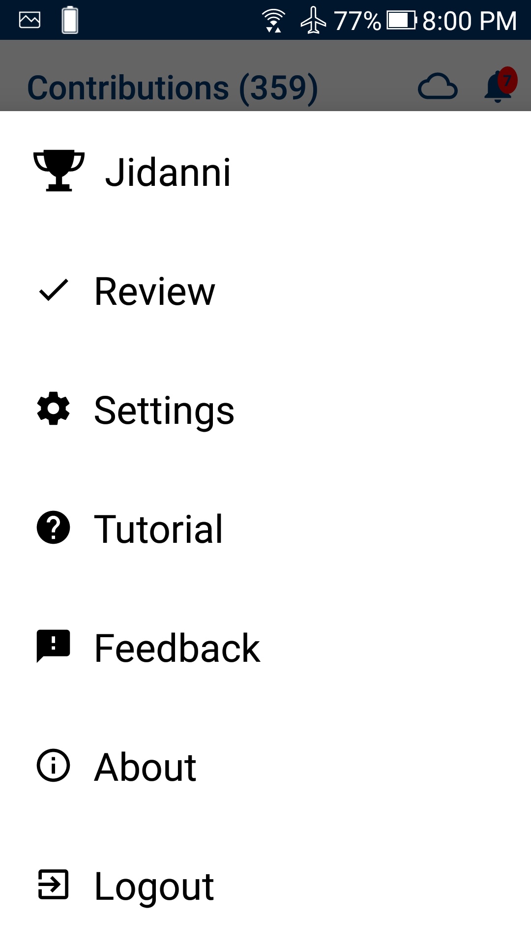Only half of menu shown if users' fonts are large · Issue #5097 · commons-app/apps-android ...