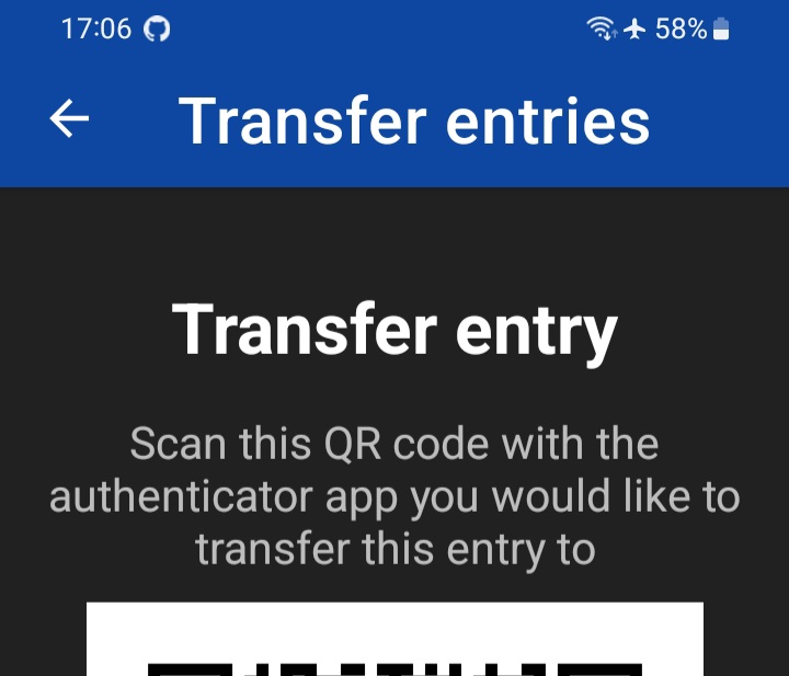 Give import hint on export QR screen · Issue #1051 · beemdevelopment/Aegis · GitHub
