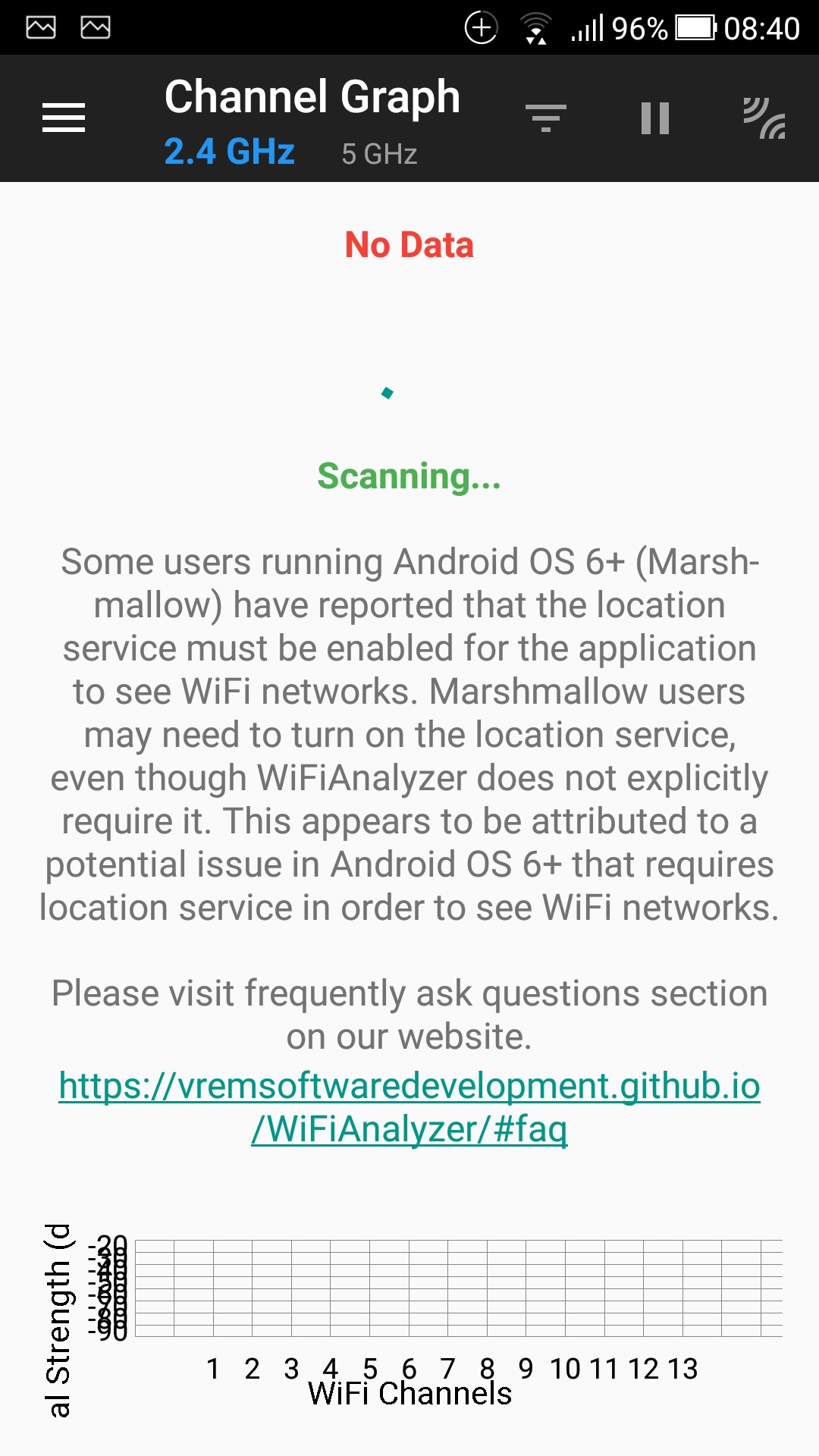 Issue using 1 second scan interval · Issue #182 · VREMSoftwareDevelopment/WiFiAnalyzer · GitHub
